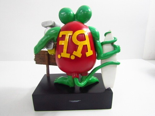 Vintage Rare RAT FINK Figure Statue SURF ALL DAY RACE ALL NIGHT SURF ...