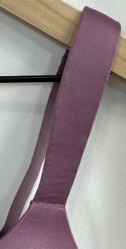 Soma Full Coverage Shaping Bra Satin Purple Underwire Size 40C Soft ...