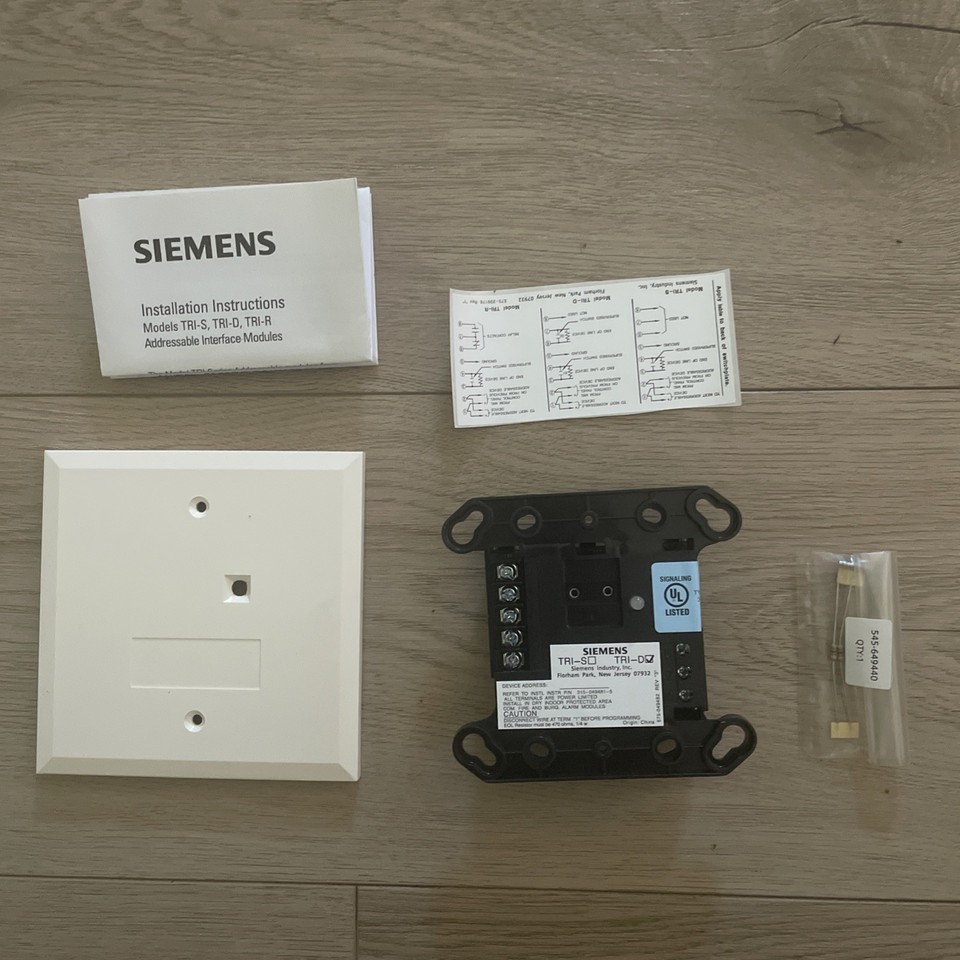 Siemens TRI-D Module FIRE ALARM 500 | eBay