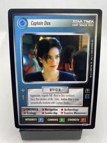 Star Trek Deep Space Nine CCG Captain Dax 2000 | eBay