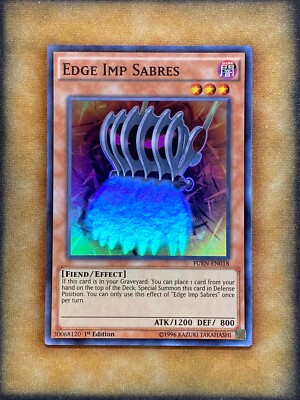 Yugioh Edge Imp Sabres FUEN-EN018 Super Rare 1st Ed NM | eBay