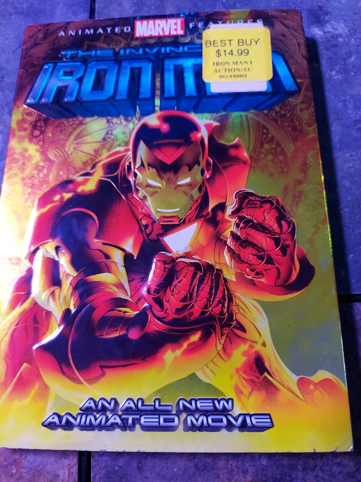 Invincible Iron Man (DVD, 2007) 31398207481| eBay