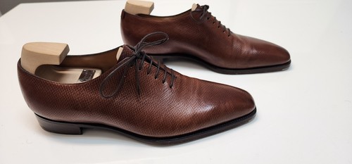 Gaziano & Girling Sinatra shoe in Hatchgrain 73 TG last size 10UK 10 1/ ...