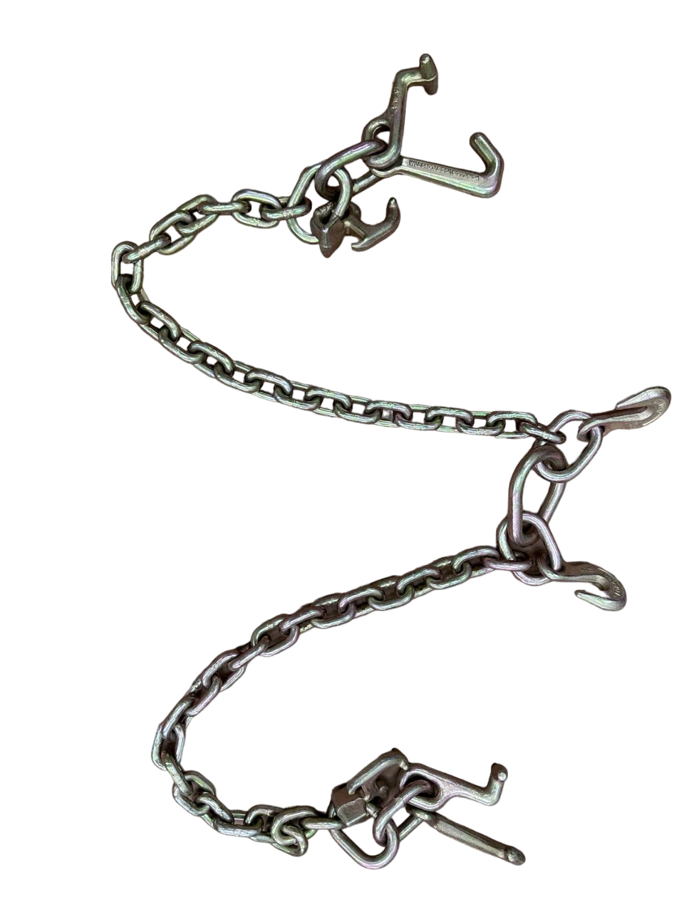 RJT Hook 5/16" X 10' G70 Tow Chain V-Chain Flatbed Truck Rollback ...