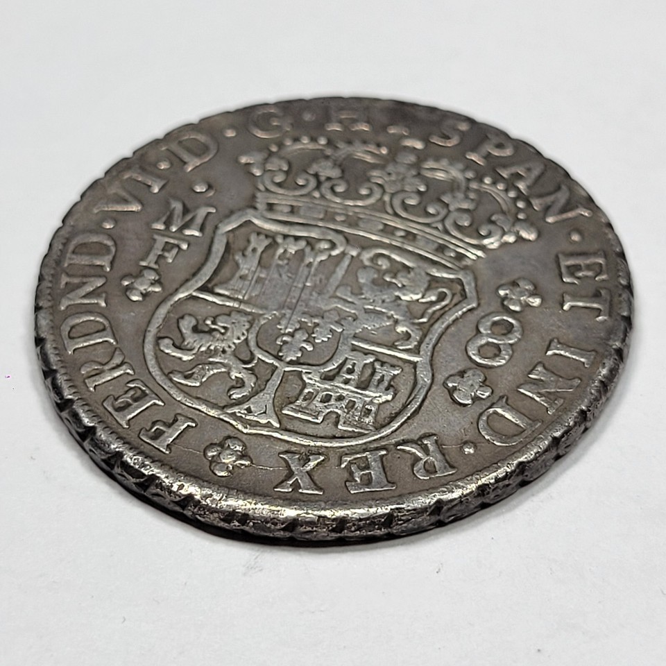 1752 Mexico 8 Reales PILLAR DOLLAR Choice XF Lovely Original Silver ...