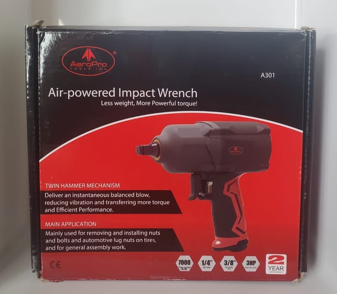 Air powered impact wrench AeroPro tools inc 1/4" | eBay