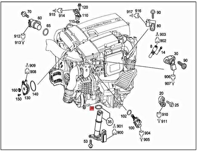 Mercedes-Benz 0249977445 Engine Timing Cover Gasket for sale online | eBay