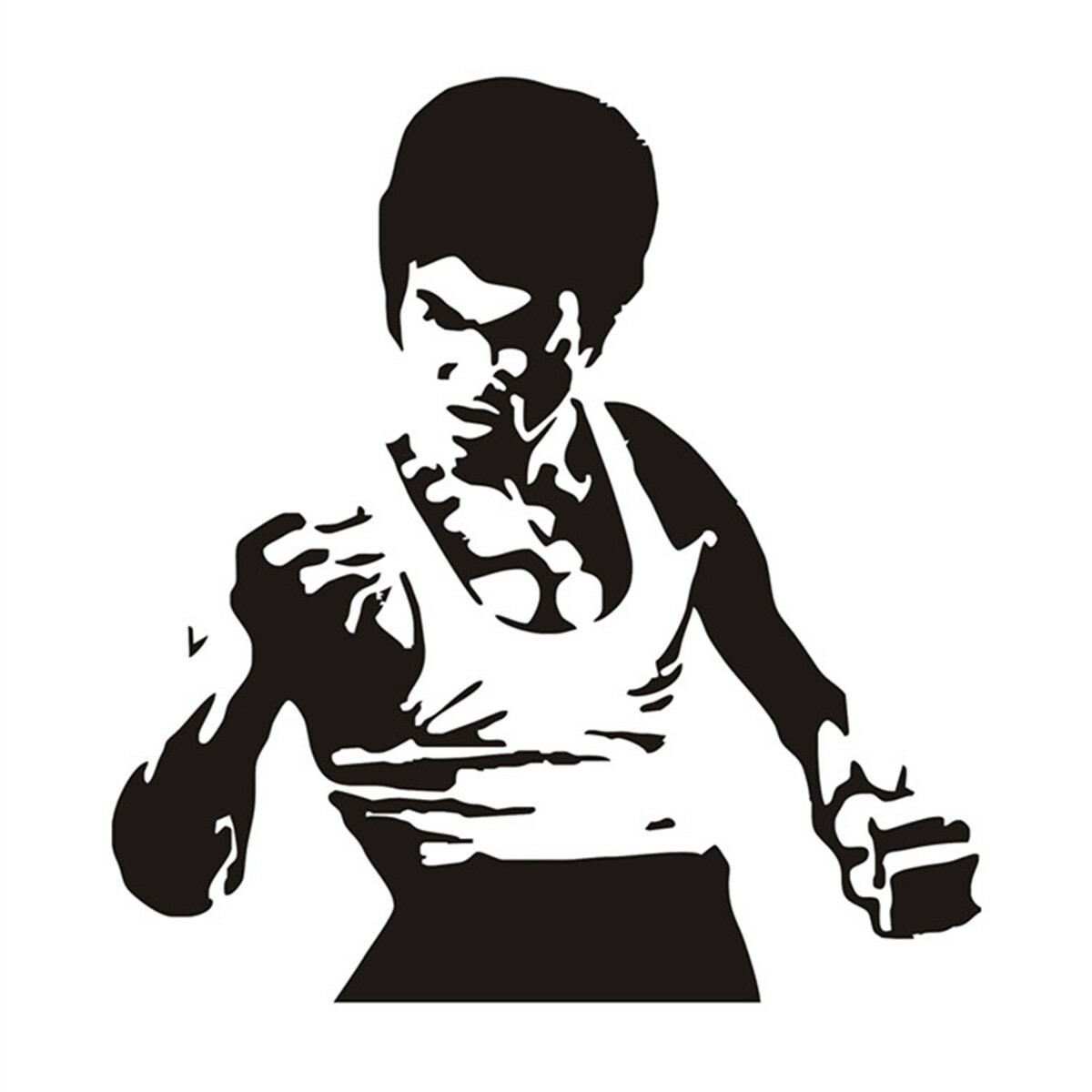 Bruce Lee Silhouette