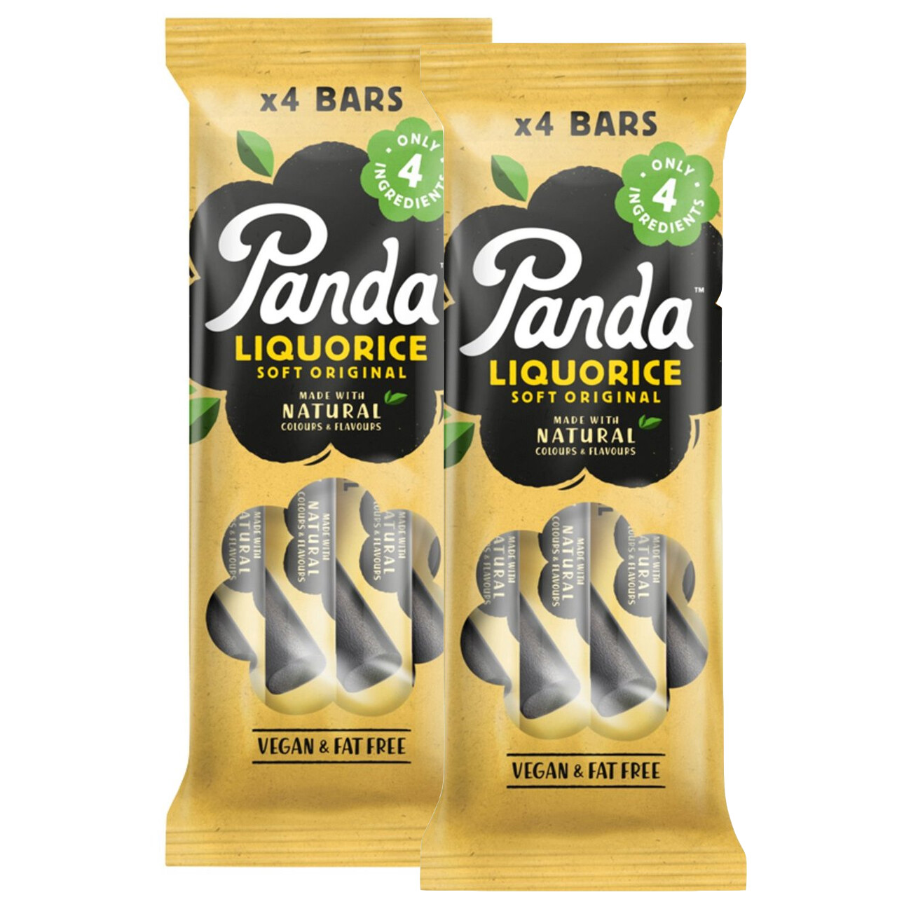 PANDA ORIGINAL LIQUORICE 4 BARS (PACK OF 2) 75172079123 | eBay