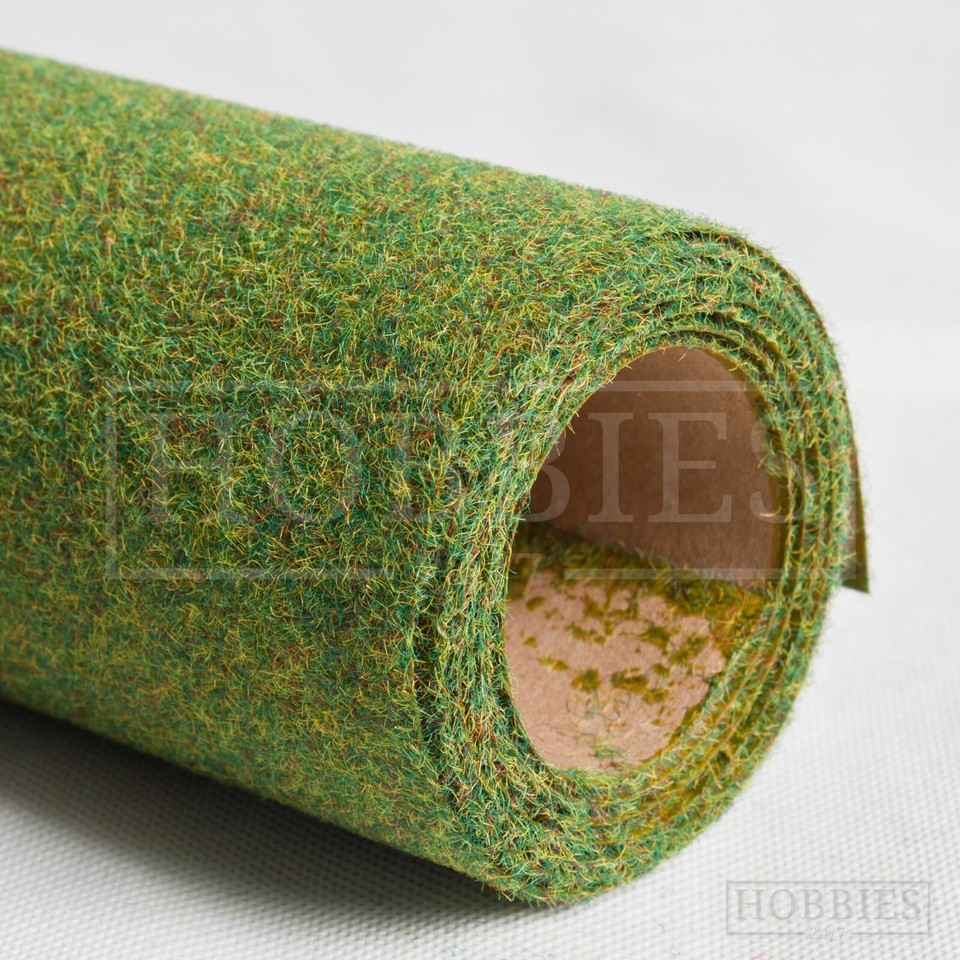 Javis Static Grass Landscape Mat Roll 48"x24" Wargame 00 N Gauge Model ...