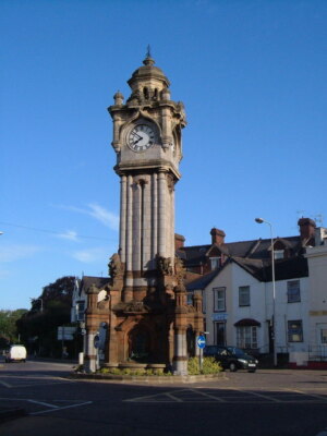Photo 6x4 Clock Tower Exeter Built in 1897 to commemorate Queen ...