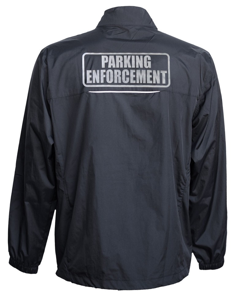 Parking Enforcement jacket, windbreaker, Reflective design, parking ...