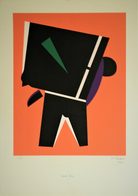 André Verdet . Lithograph dated 1970. PV107. | eBay