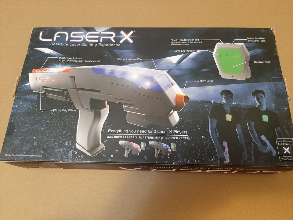 Laser X Two Players Laser Gaming Set (88016) laser tag real life ...