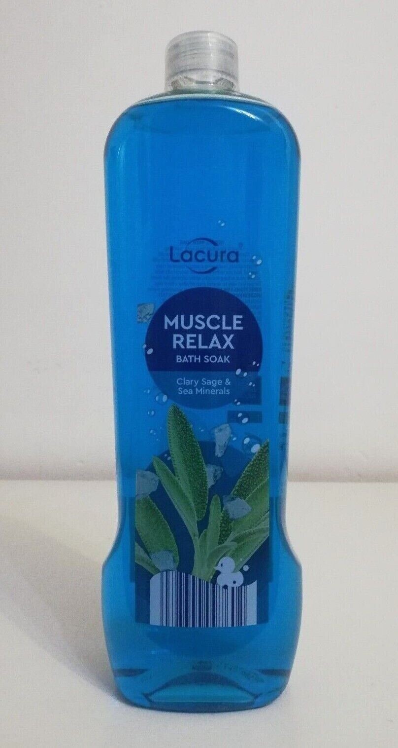 750ml Bath Soak Muscle Relax Lacura Clary Sage & Sea Minerals Cruelty for sale online | eBay