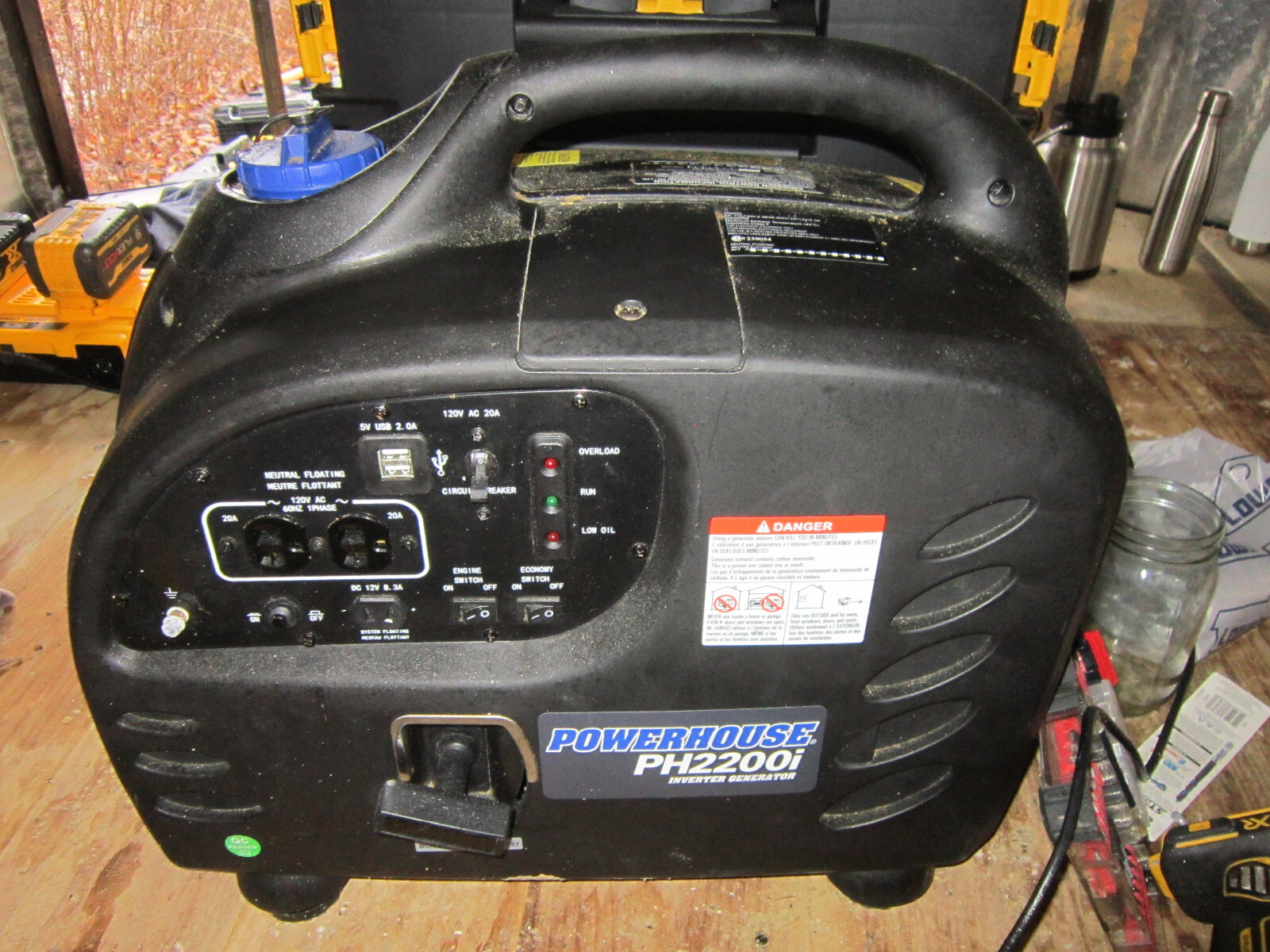 2200 Watt Inverter Generator AS IS UNTESTED Powerhouse PH2200I | eBay
