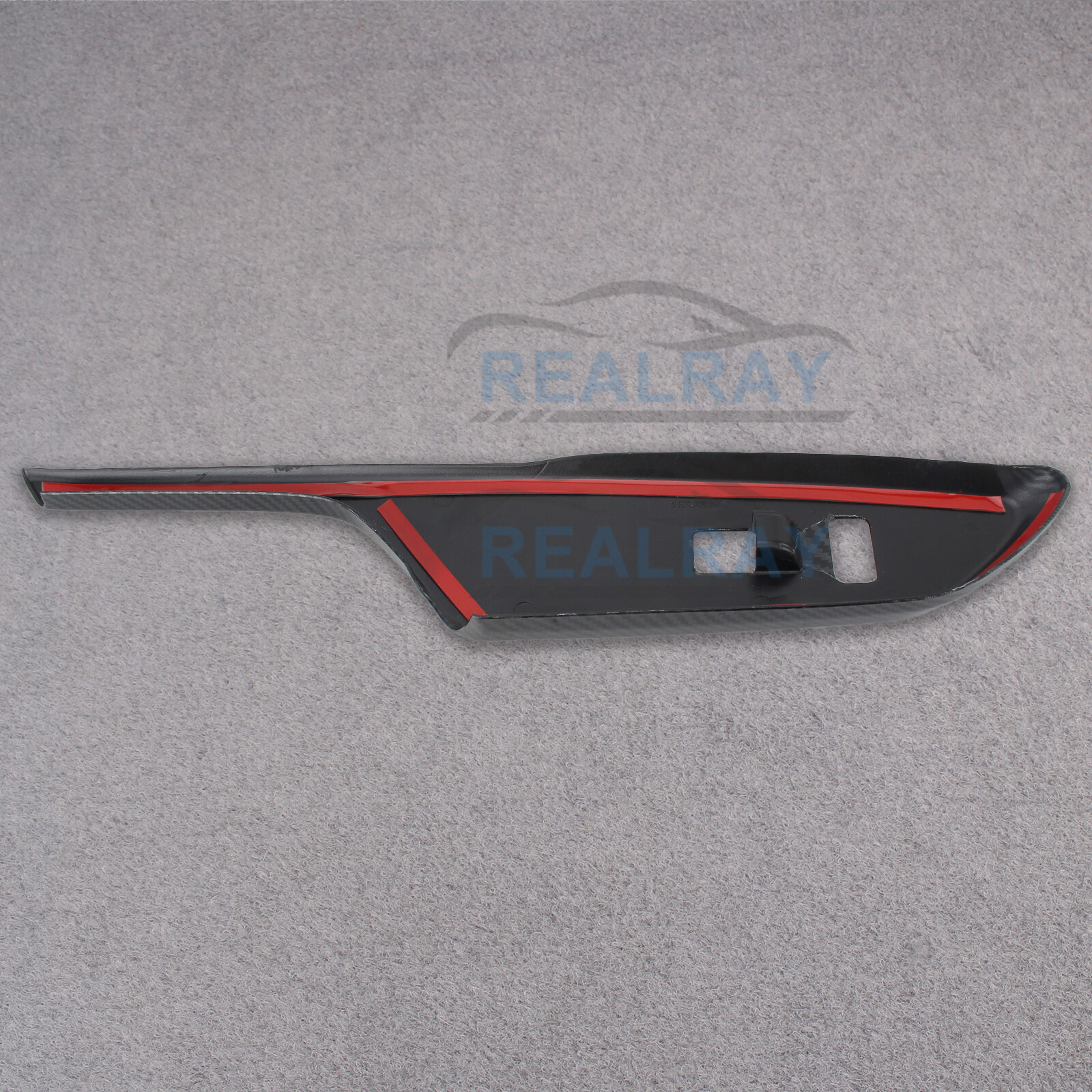 Carbon Fiber Door Window Switch Cover Trim for 2016-2020 Honda Civic 1 ...