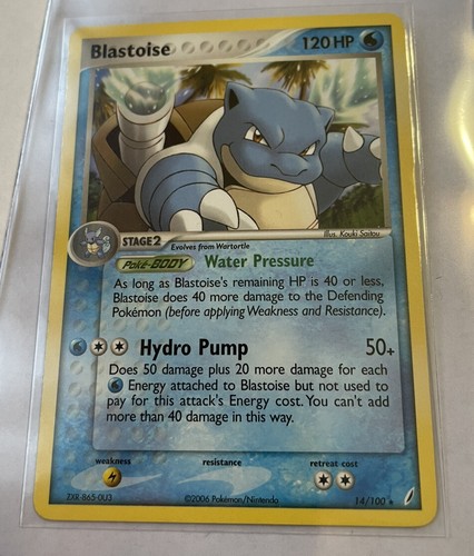 Blastoise Rare | Ex Crystal Guardians 14/100 | NM | eBay