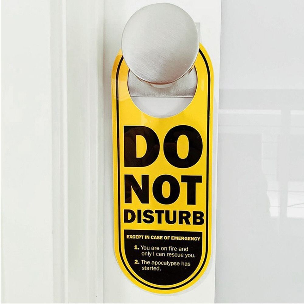Double Sided Door Sign Please Do Not Disturb Hotel Bulletin Board Bar ...
