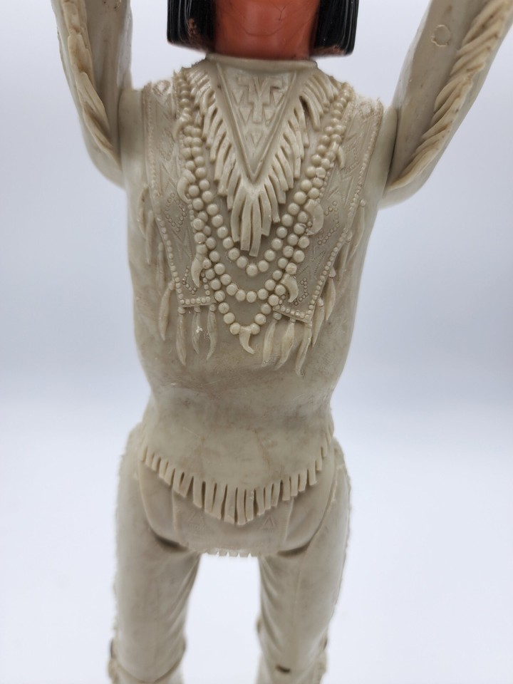 1967 Vintage Marx Geronimo Johnny West Lone Ranger Toy Figurine 11 3/4 ...