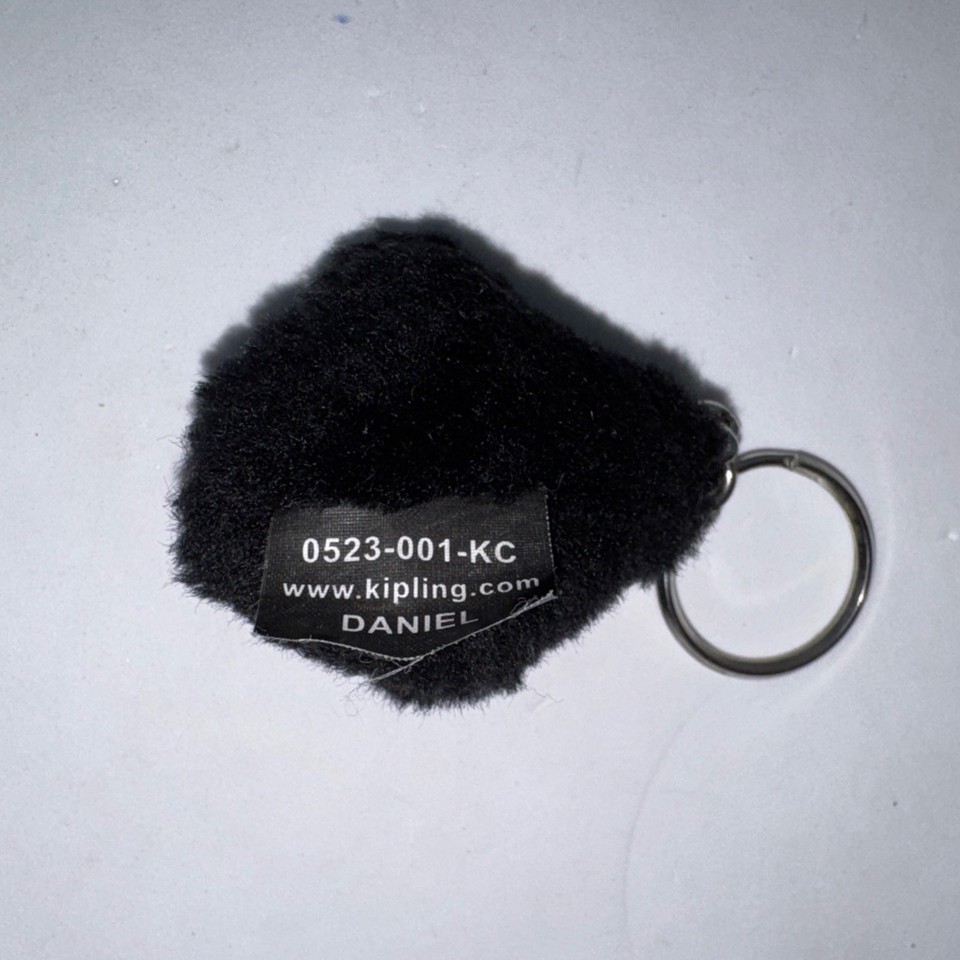 Kipling Sven Extra Small Monkey Keychain Daniel Black | eBay