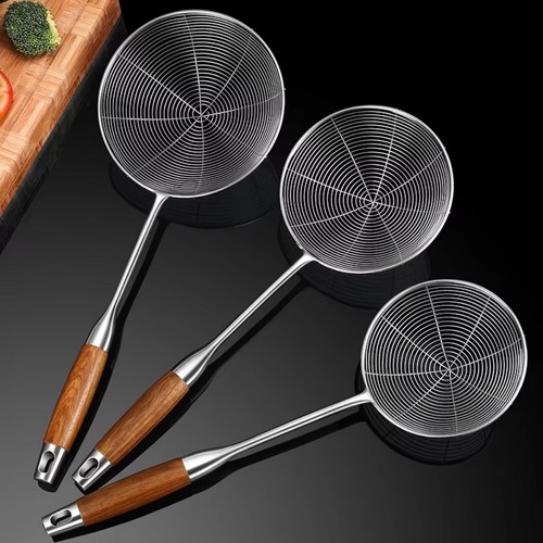 Anti Scalding Mesh Strainer Foods Sifter For Noodle French Fries | eBay ...