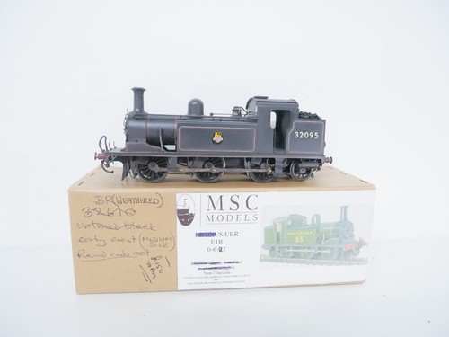 MSC Models O Gauge Brass Kit Built BR E1R 0-6-2 Tank Locomotive 32095 ...