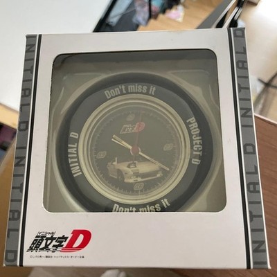 INITIAL D Inch Up Clock FC3S RX-7 Watch Old car Scribbler Battle with ...