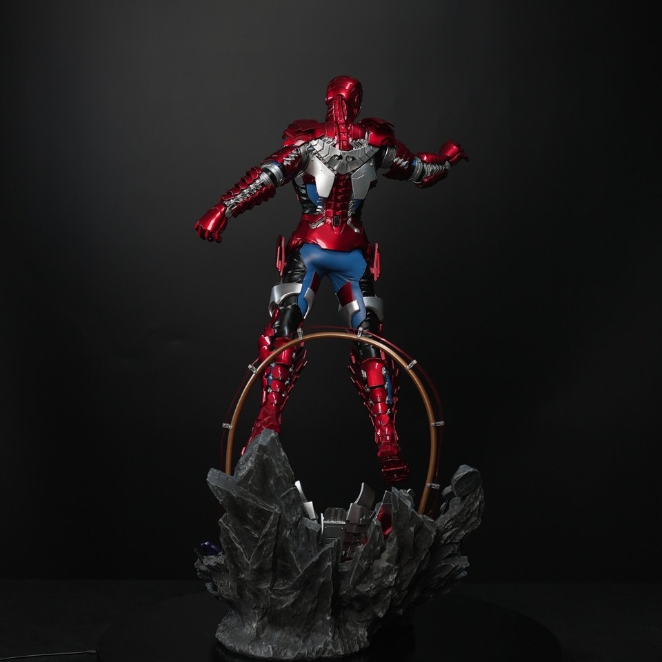 Marvel Studios Avengers MK5 Ironman Mark 5 1/4 Statue Collectible IN ...