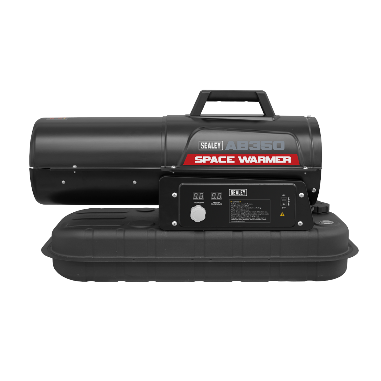 Sealey AB350 Space Warmer 186W Kerosene Diesel Heater - Black for sale ...