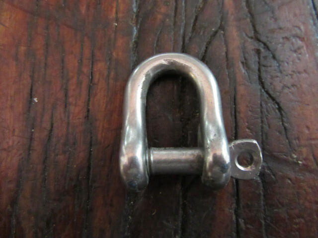 D- SHACKLE WITH 1/4” PIN SS Stainless Hobie Prindle Nacra Catamaran ...