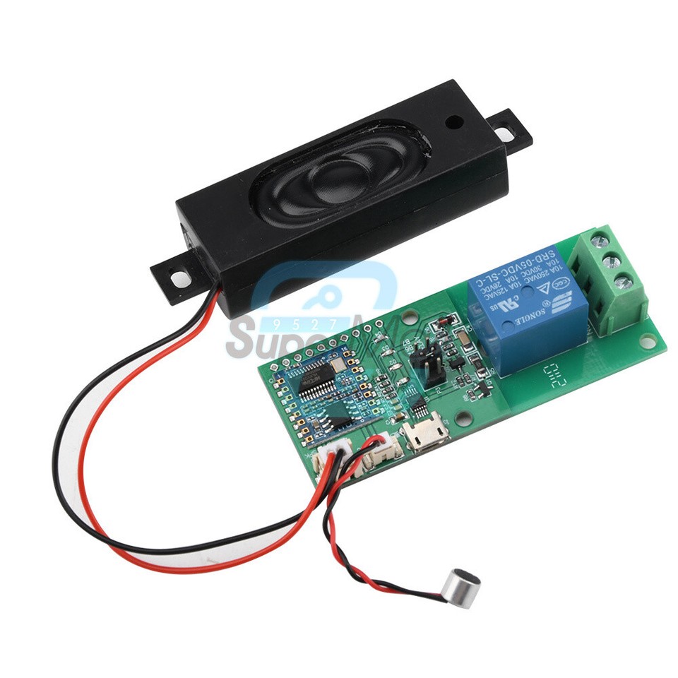 HLK-V20 Smart Voice Recognition Serial Port Module Voice Control Switch ...