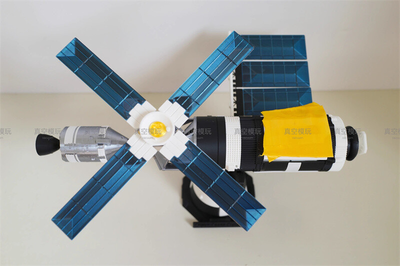 1:144 Scale Sky Lab S-IVB Skylab Model Space Station Painted Model Toy ...