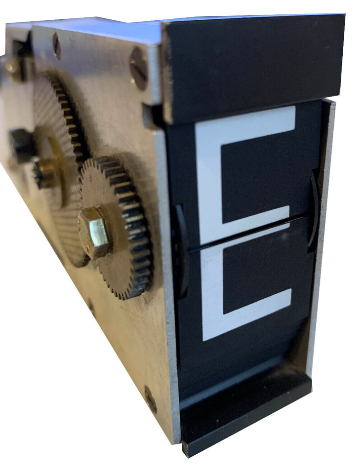 *RARE* Solari Udine Split Flap Display Like Vestaboard Bodet Airport ...