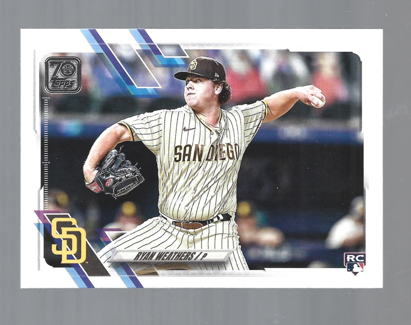 2021 Topps Series 2 RC #335 Ryan Weathers ROOKIE San Diego Padres ...