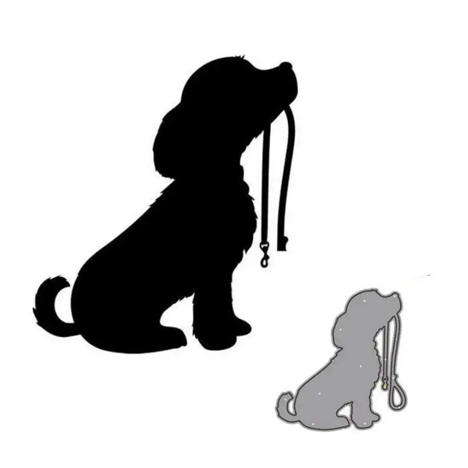 Animal Dog Cutting Dies Cutting Dies Metal Paper Process Photo Album ...