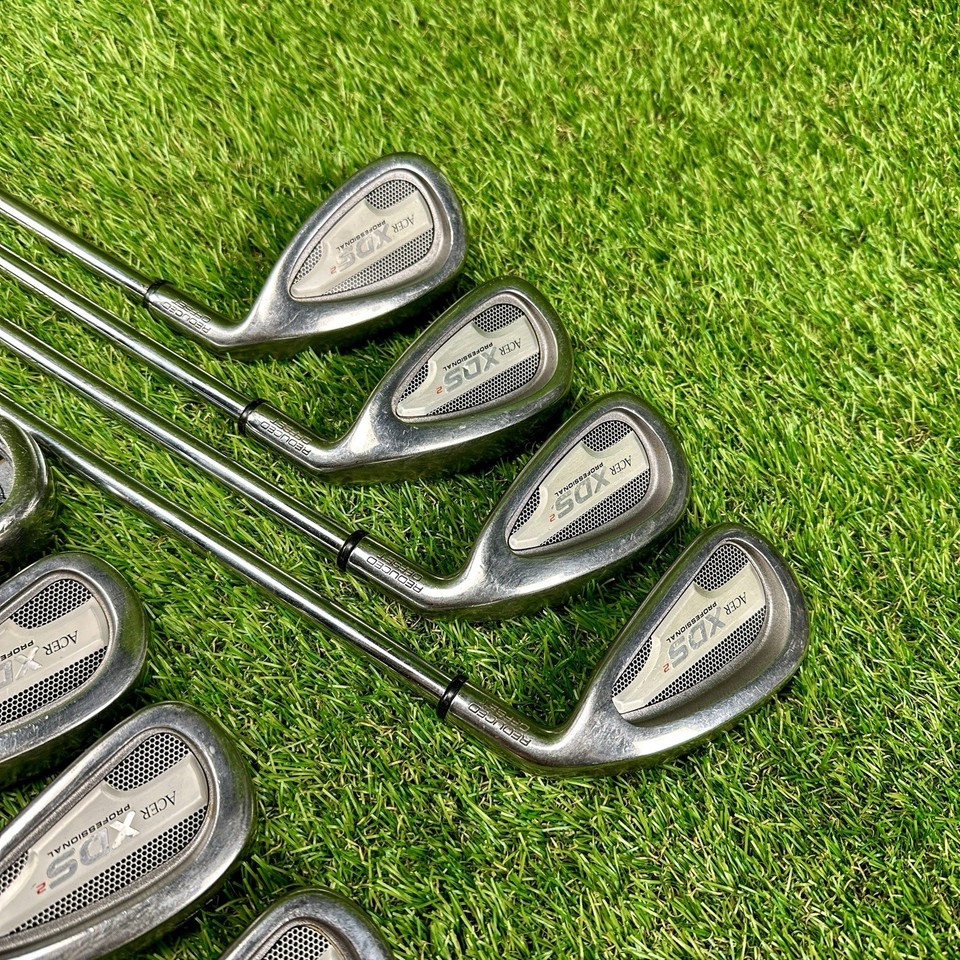 Acer XDS2 Professional Reduced Offset Iron Set 3-9 PW ⛳️ Regular Flex Steel | eBay