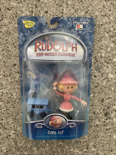 Memory Lane Rudolph The Red-Nosed Reindeer Girl Elf Misfit Caboose | eBay