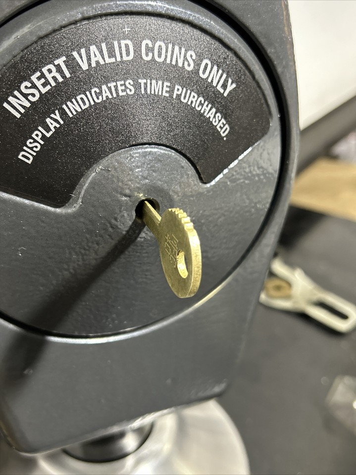 Vintage Stock Duncan Parking Meter Working, original, W/ Key!🔑 And ...