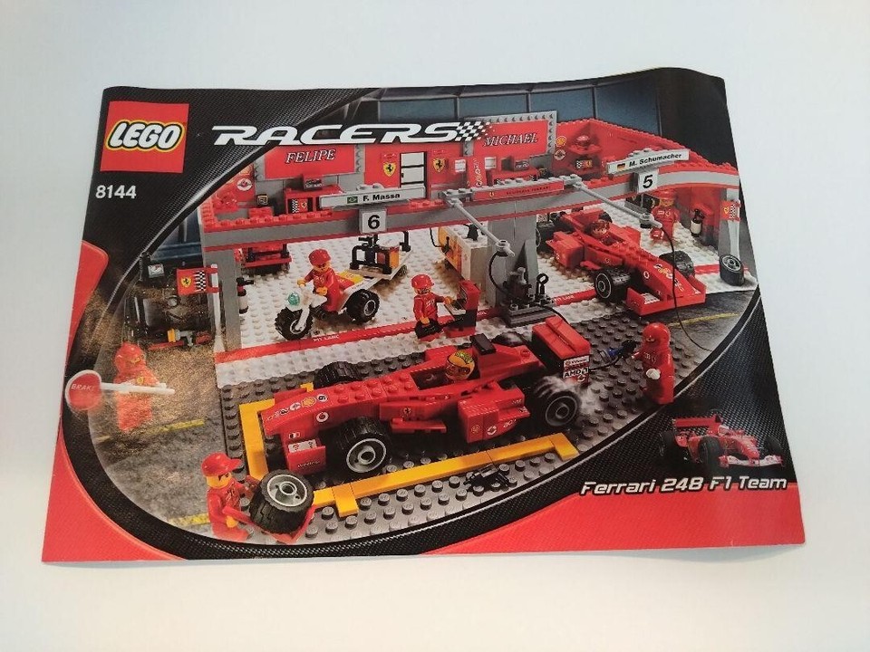 LEGO 8144 Ferrari 248 F1 Team Racers Ferrari 2007 without Box | eBay