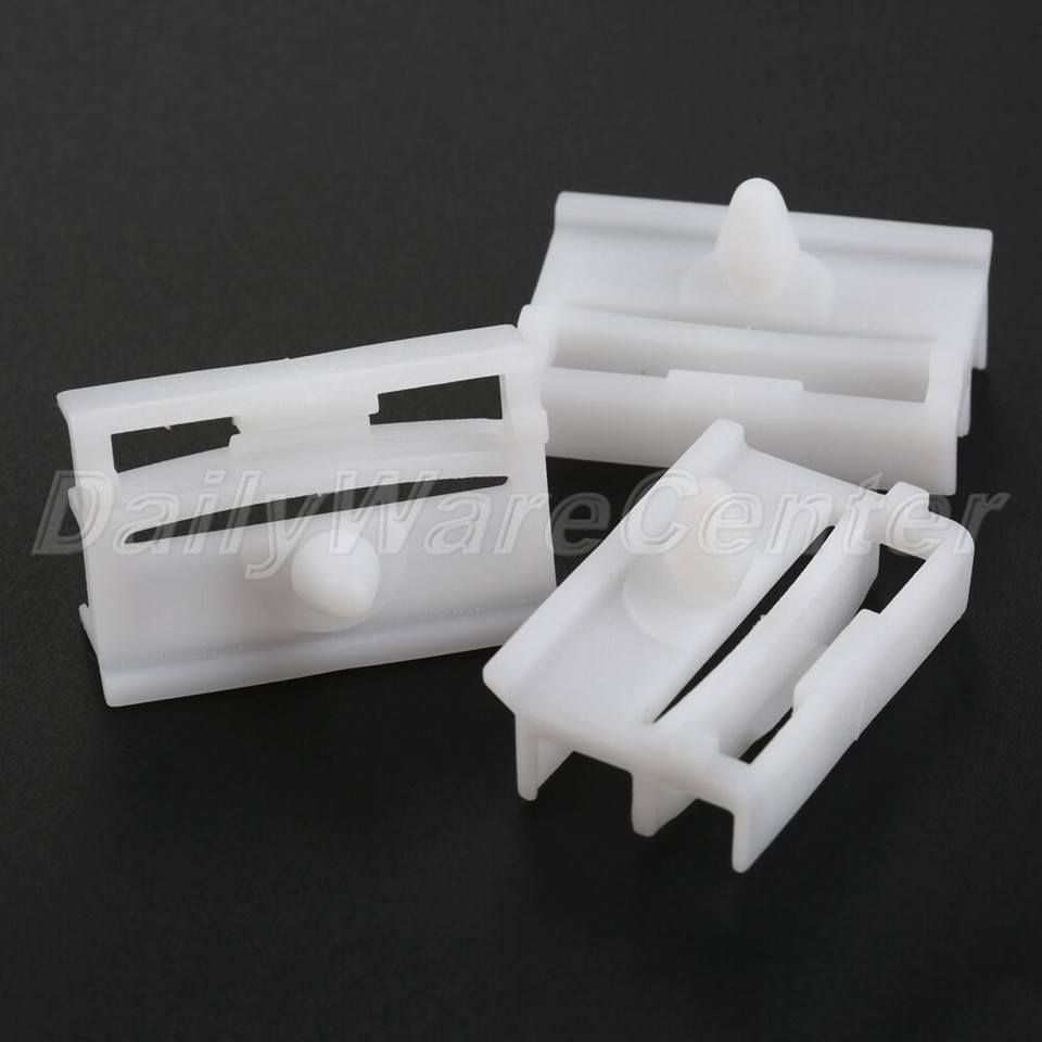 10PCS Auto Sill Side Skirt Clips Trim Clips Fastener for BMW E36 E46 ...