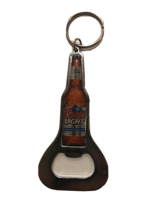 Coors light 2 Stage cold activator Silver Bullet Metal Bottle Opener ...