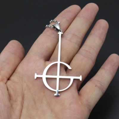 Ghost BC Necklace Nameless Ghost band Grucifix Papa Emeritus patch 24 ...