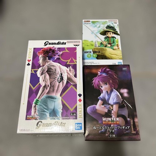 Hunter x Hunter Gon Hisoka Machi Figure Set Grandista Memorable Saga ...