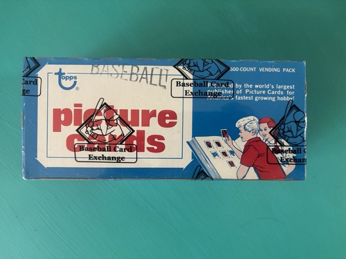 1984 Topps Baseball Unopened Vending Box From a Sealed Case (FASC) BBCE ...
