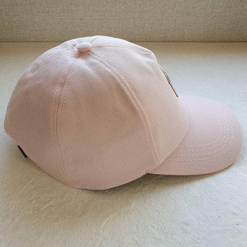 MONCLER Pink Grenoble Logo Patch Baseball Cap F New Unused | eBay