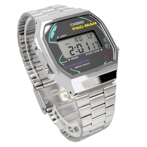 CASIO PAC-MAN A168WEPC-7A Digital Watch Silver Limited | eBay