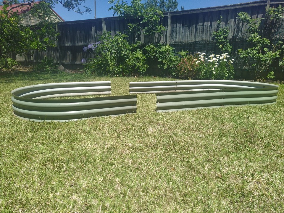 Galvanised raised garden bed | eBay Australia