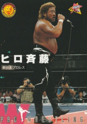 Hiro Saito 2000 BBM Pro Wrestling #30 | eBay