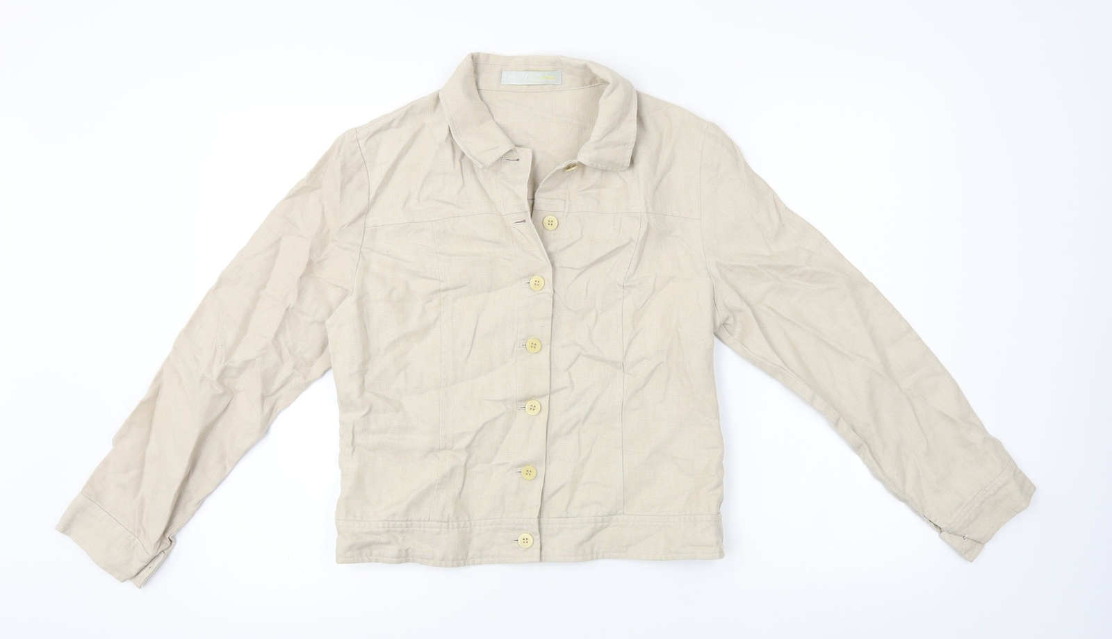 Kaliko Womens Beige Jacket Coat Size 10 | eBay UK